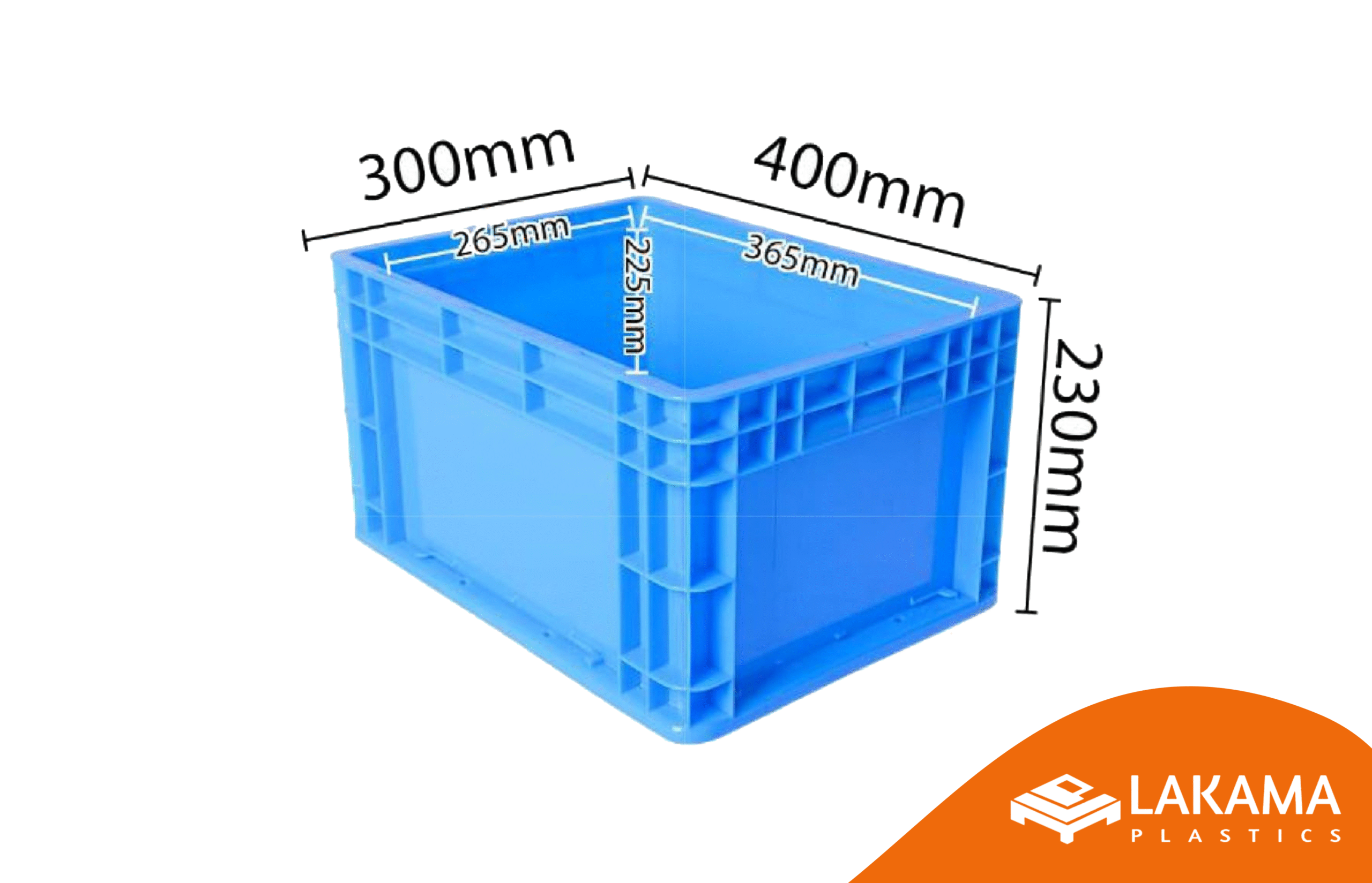 Keranjang Industri 680 x 480 x 405 mm - lakamaplastics